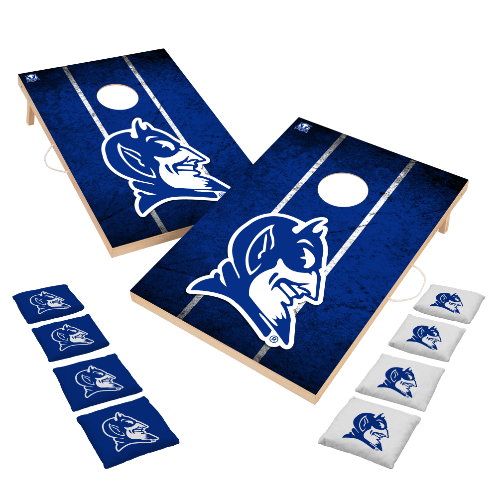 Duke University Blue Devils | 2x3 Solid Wood Cornhole – Victory Tailgate