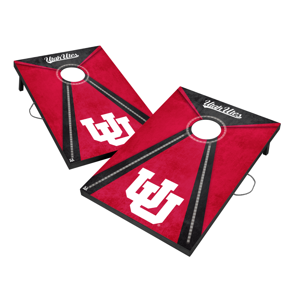 University of Utah Utes | LED 2x3 Cornhole – Victory Tailgate