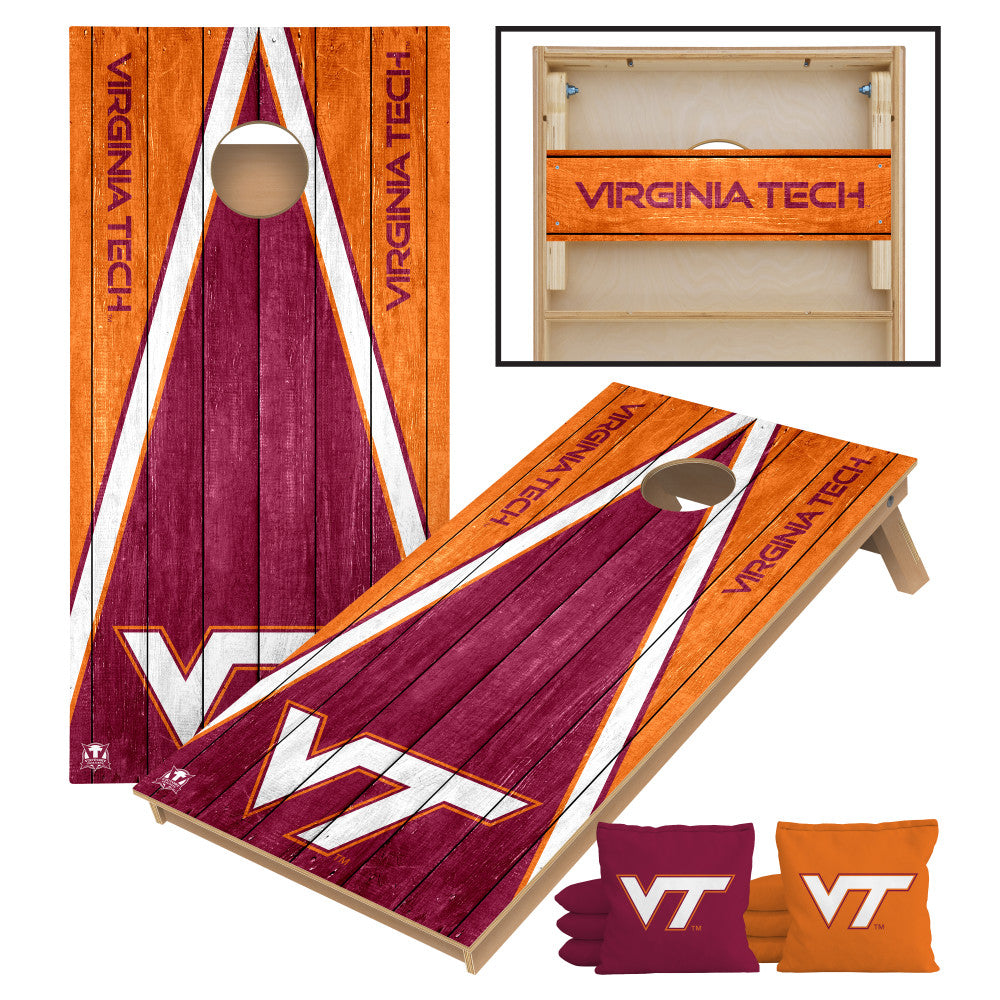 Virginia Tech Hokies | 2x4 Tournament Cornhole Set – Victory Tailgate